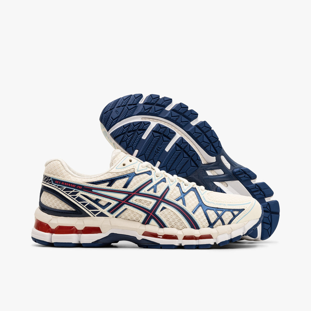 ASICS GEL-Kayano 20 Cream / Deep Marine – Livestock