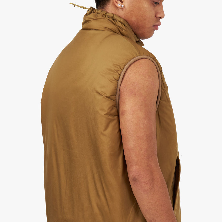 BEAMS PLUS MIL Puff Vest / Khaki – Livestock