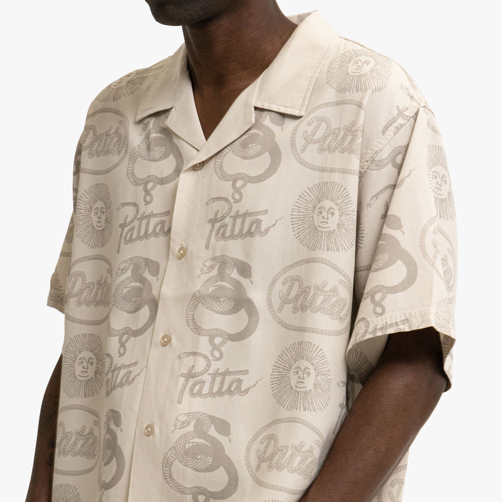 Patta Serpentes Summer Shirt Pumice Stone – Livestock