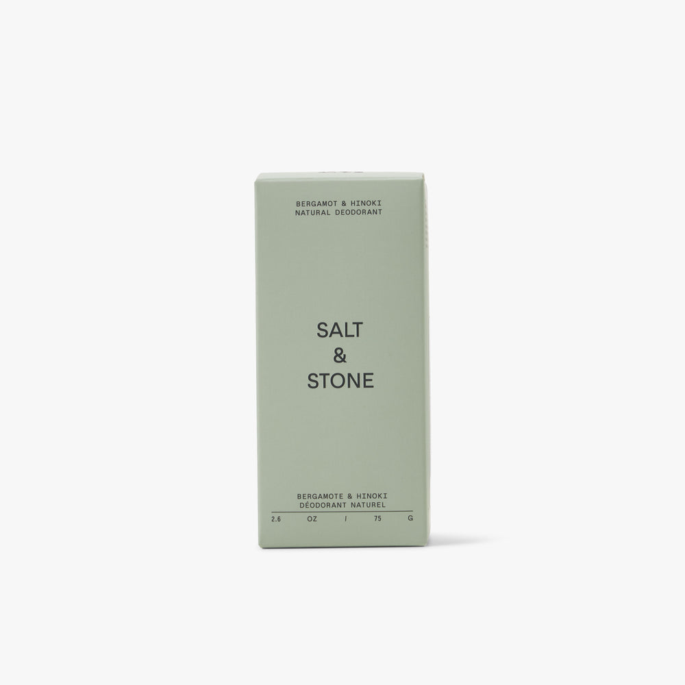 SALT & STONE Natural Deodorant / Bergamot & Hinoki – Livestock