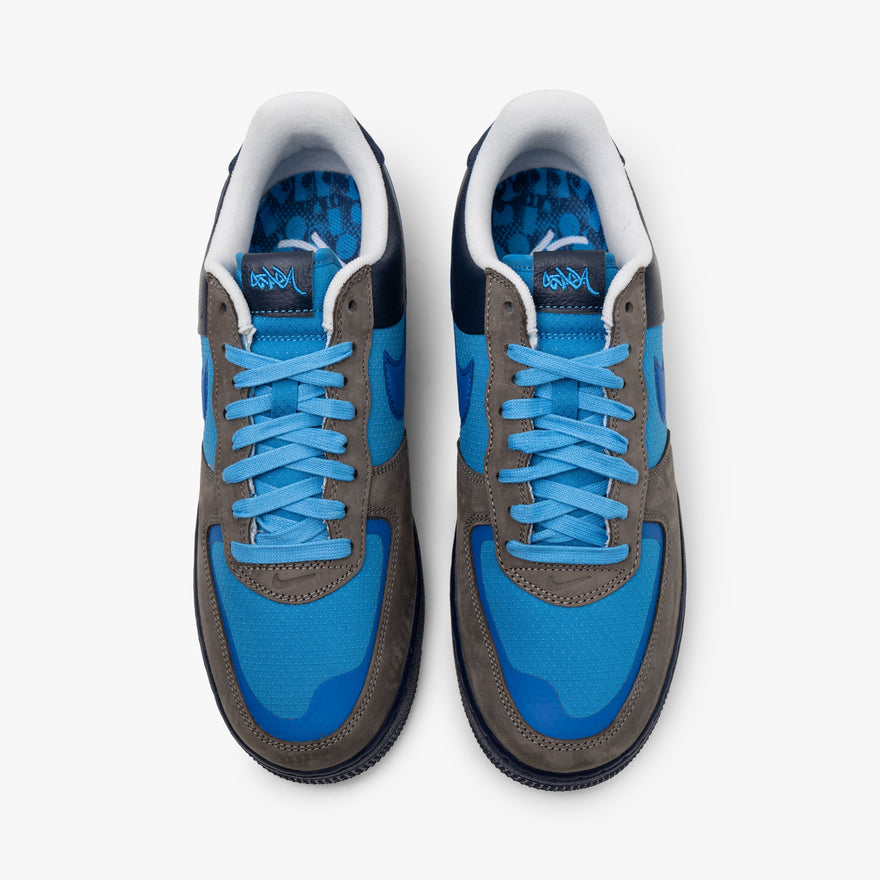 Nike x Stash Air Force 1 Low SP / Soft Grey / Varsity Royal – Livestock