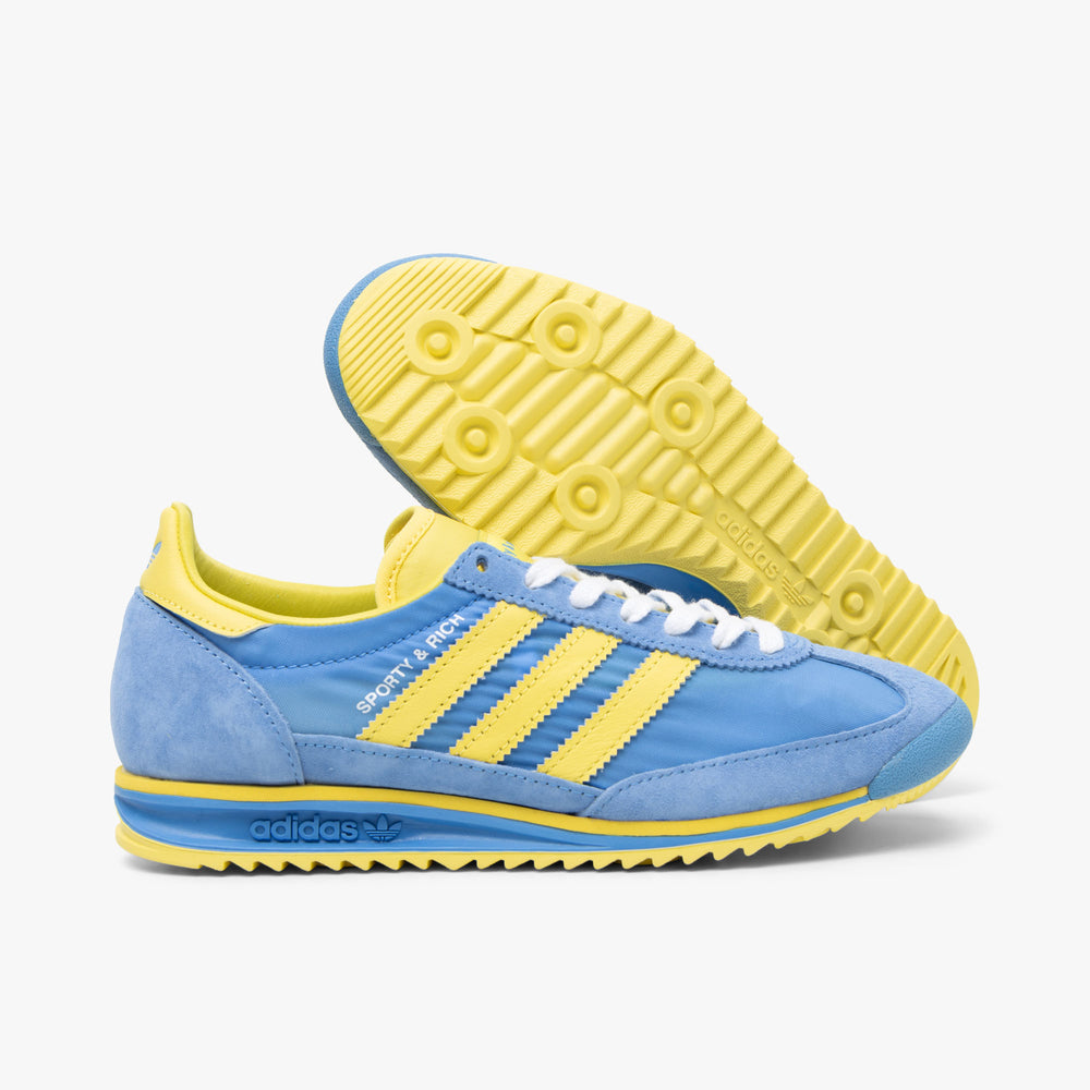 adidas Women's Originals x Sporty & Rich SL72 Real Blue / Light – Livestock