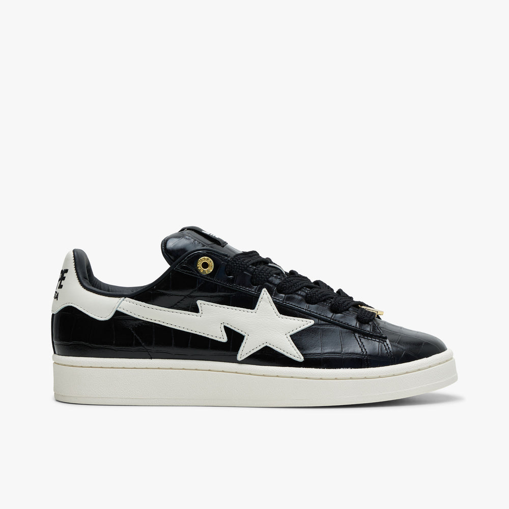 adidas x BAPE Campus 00s World Cup Core Black / Off White - Gold Metal ...